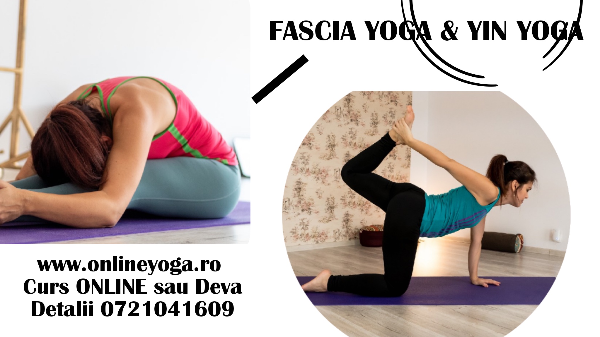 Curs ONLINE FASCIA YOGA & YIN YOGA cu Alina Banu